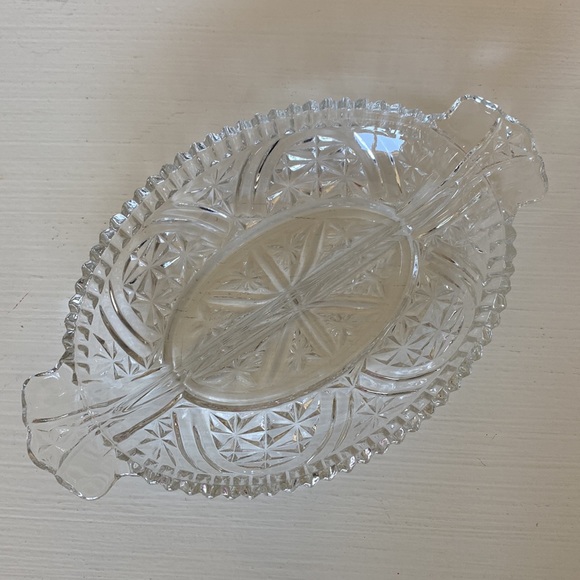 Anchor Hocking | Dining | Vintage Mcm Oval 2 Part Relish Anchor Hocking ...